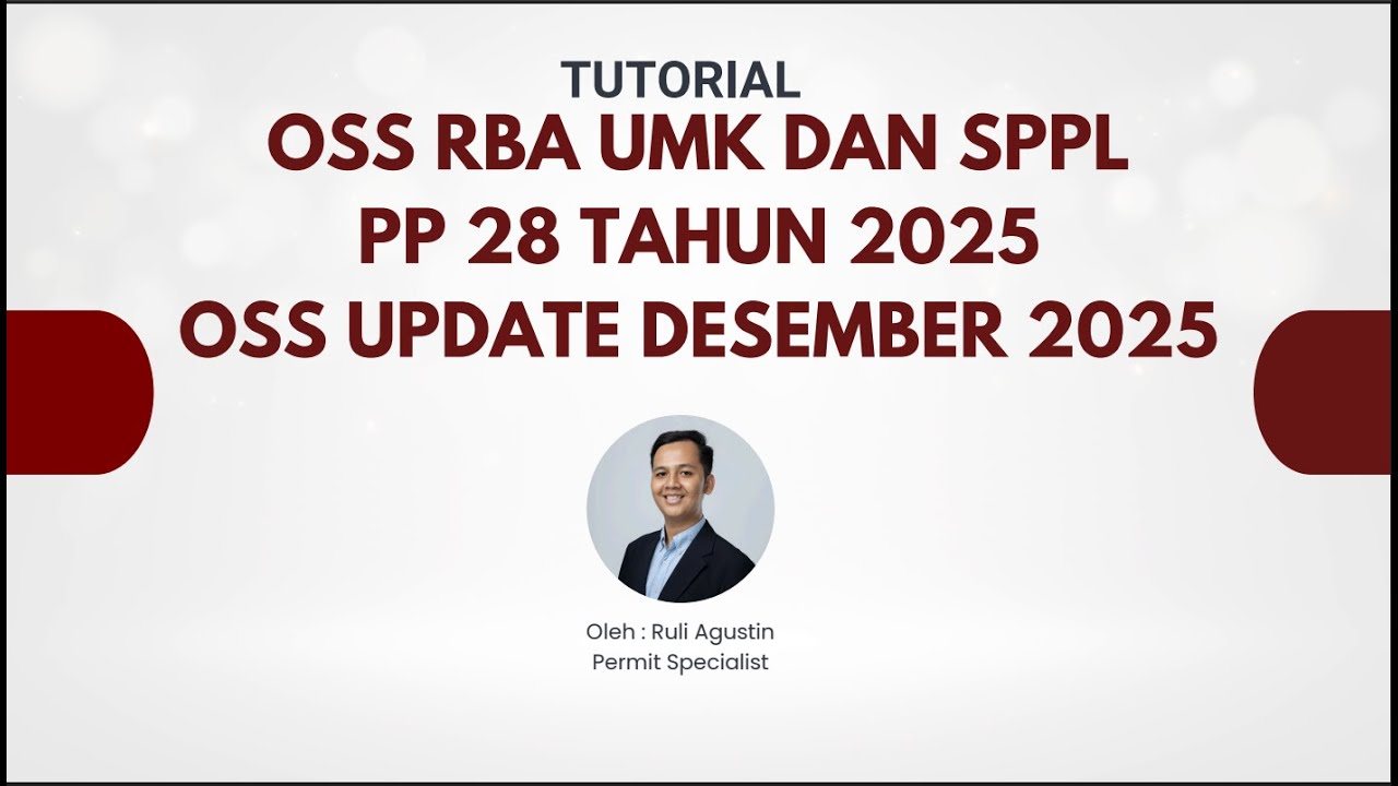 Tutorial OSS RBA PP 28 Tahun 2025 (Updated Terbaru Desember 2025)