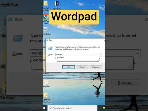 How to Open WordPad #computer #shorts #shortsvideo #tricks #tips #short #shortfeed #youtubeshorts