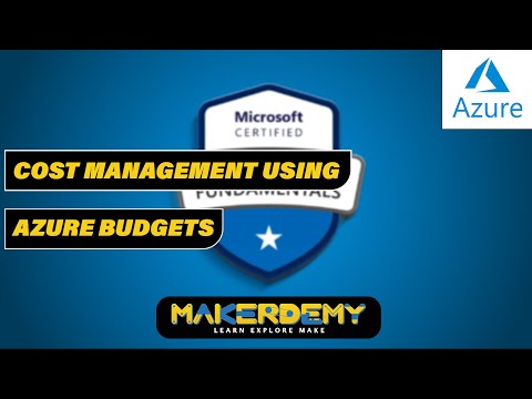 Cost Management using Azure Budgets (2022) | AZ-900 The Easy Way