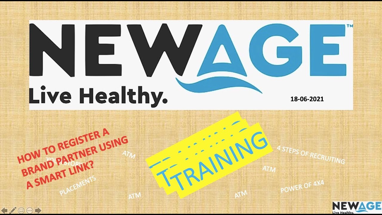 TRAINING ZOOM - REGISTER WITH SMART LINK