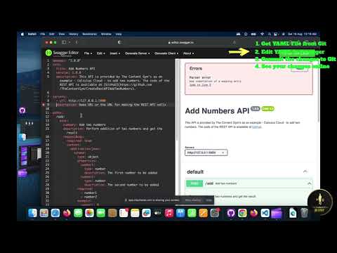 A Technical Writer's first REST API Assignment - How Ravi Desai worked with Swagger, YAML, and Git