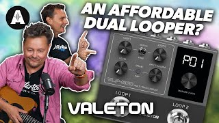 Valeton VLP-200 Stereo Dual Looper Pedal - Andertons Music Co