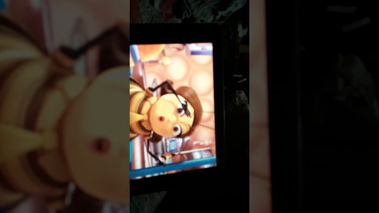 Bee movie on Netflix DVD and blurry