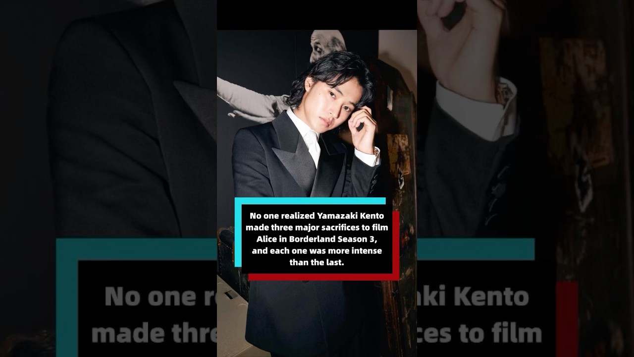 No one realized Yamazaki Kento made three major sacrifices to film Alice in Borderland Season 3