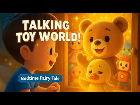 The Talking Toy World 🧸✨ | Magical Bedtime Story for Kids | Bi-Lee Kids Channel