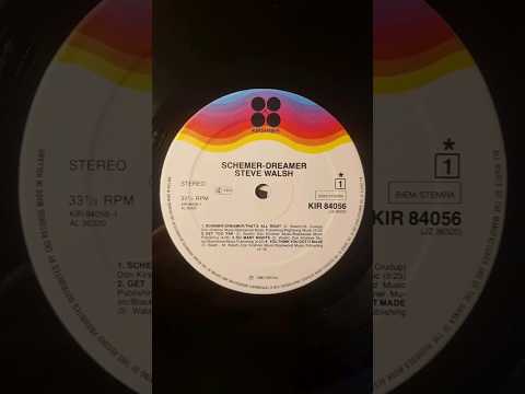 Steve Walsh - Schemer-Dreamer Close Up (1980) (12" Vinyl)