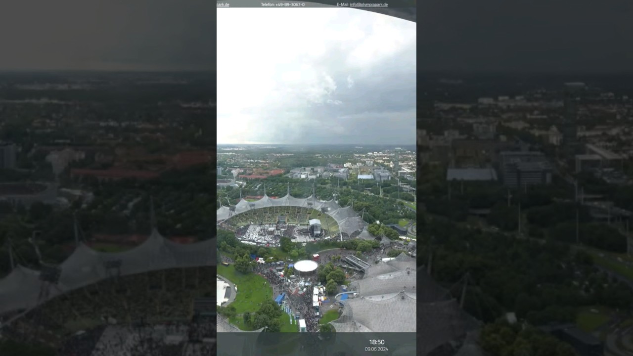 AC/DC - Concert day in Time Lapse #acdc #poweruptour #münchen