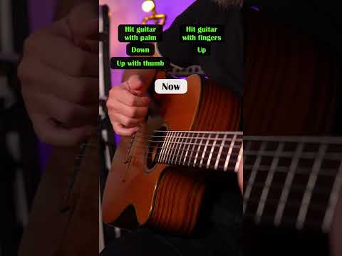 IMPRESS EVERYBODY WITH THIS GUITAR STRUMMING 😮 #guitar #rumba #flamenco #viral