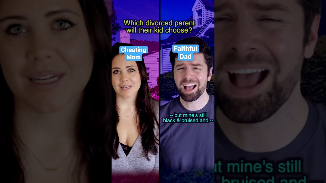 PART 3!! These divorced parents force their child to choose AGAIN! #acting @lizzieallyn