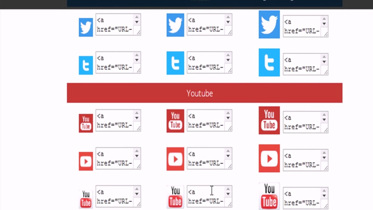Como Colocar Botones o Iconos de Redes Sociales en Blogger