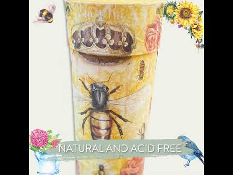 European Excellency Rice Paper for Decoupage Floral Collection