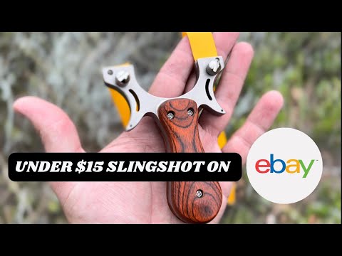 Under $15 slingshot Review and Shoot