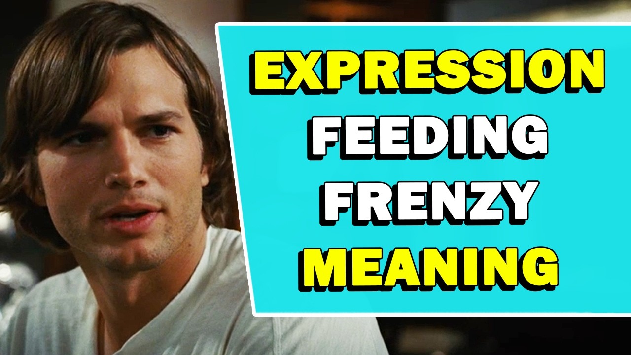 Expression 'Feeding Frenzy' Meaning