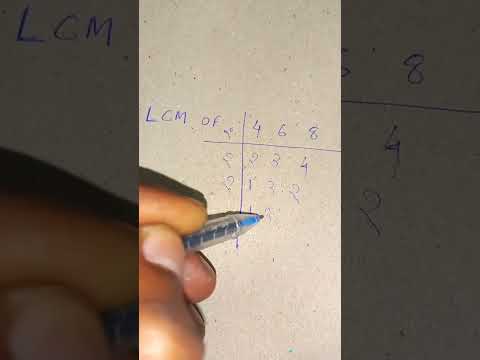 lcm of 468