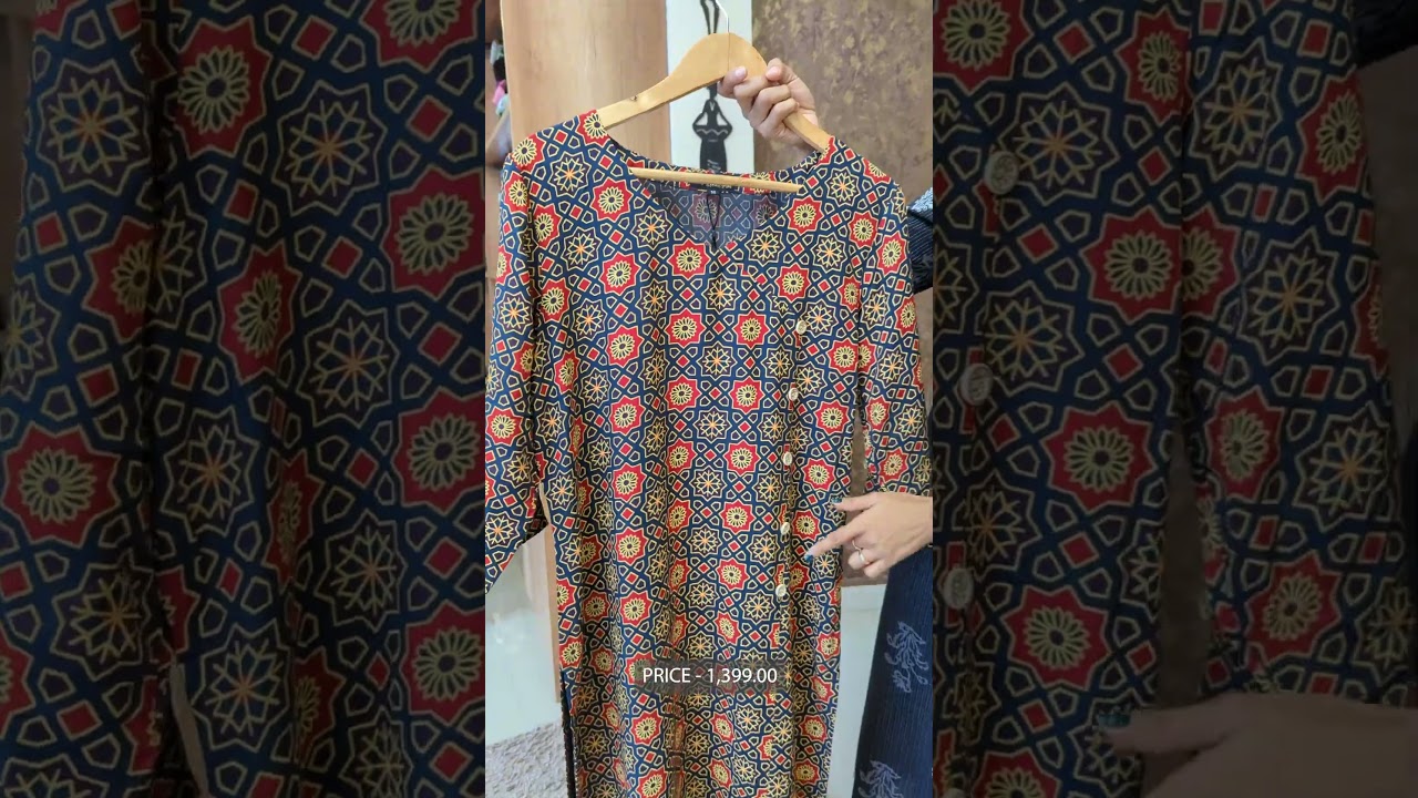 Rayon Cotton Kurti (Pre-Order) | Printed Cotton Designer Kurti(Pre-Order)