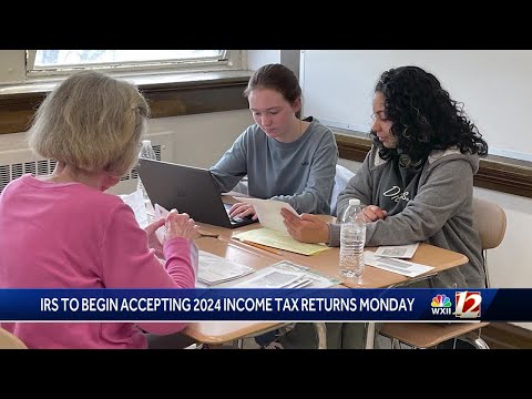 Students at Williams High School in Alamance County offering free tax preparation for low income ...
