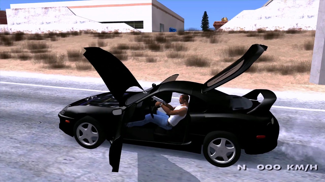 1994 Toyota Supra Mk-IV Fully Tunable (FNF style) v 1.0 - GTA: SA