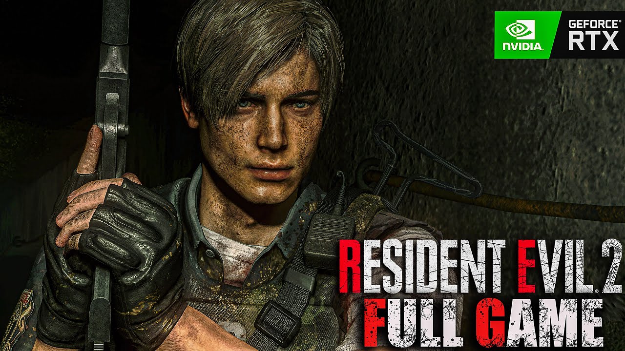 Resident Evil 2 Remake｜Full Game｜Leon Playthrough｜4K RTX