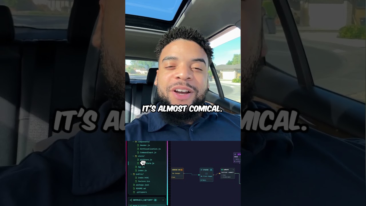 Rebuilt GitHub With Just a Sentence ✨ | #emergent #emergentai #shorts