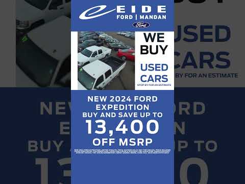 2024 Expedition Model Year Closeout-Eide Ford Mandan Car Dealership | Ford Dealership