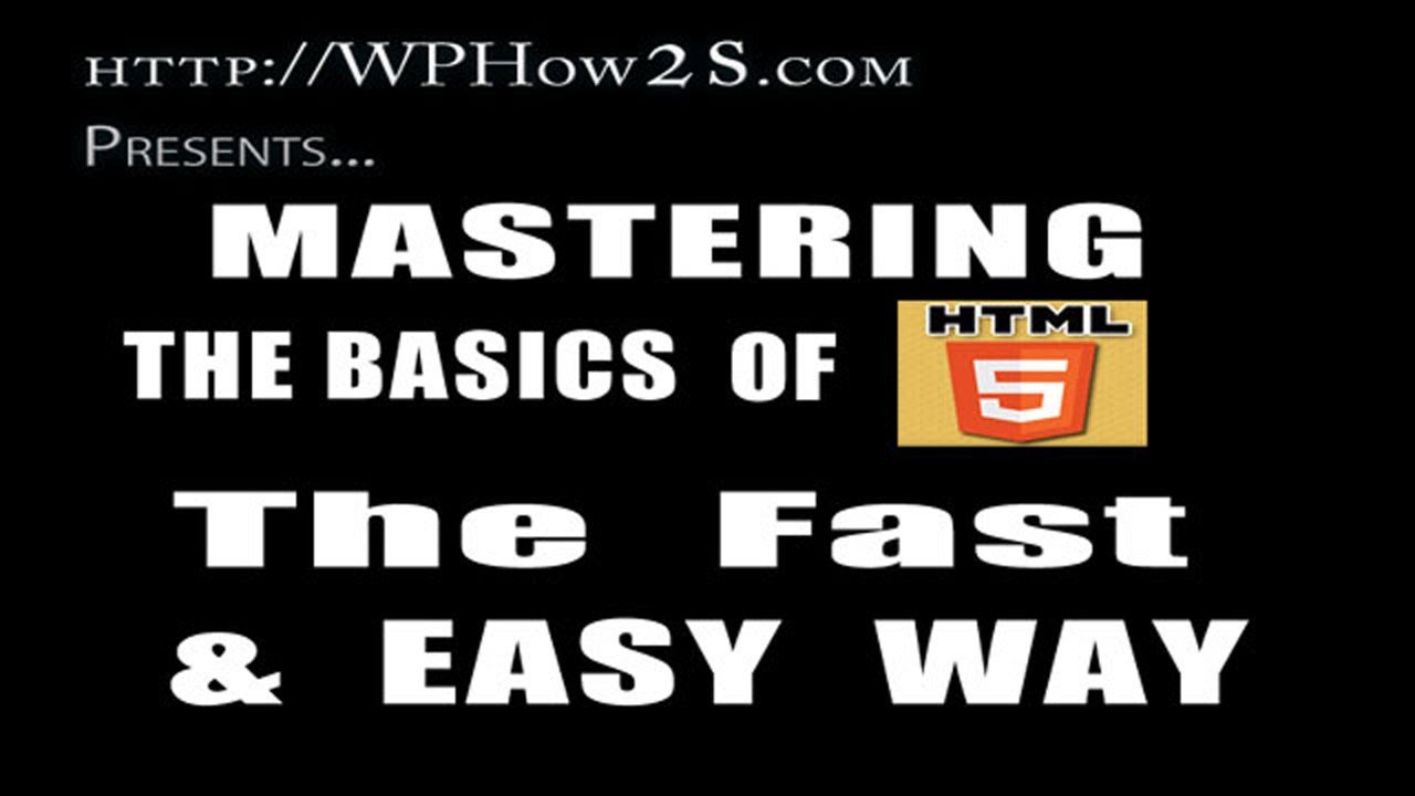 HTML5 Tutorial for Beginners |  FREE HTML5 Tutorial Videos | Learn HTML5 Basics