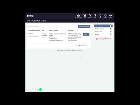 Public Safety Portal (DHS) - How to see expired/expiring soon permits