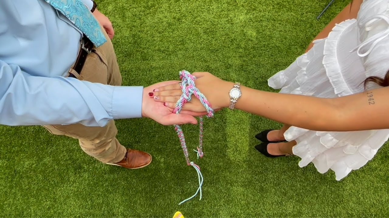 How to Tie a Handfasting Knot | Infinity Knot Tutorial
