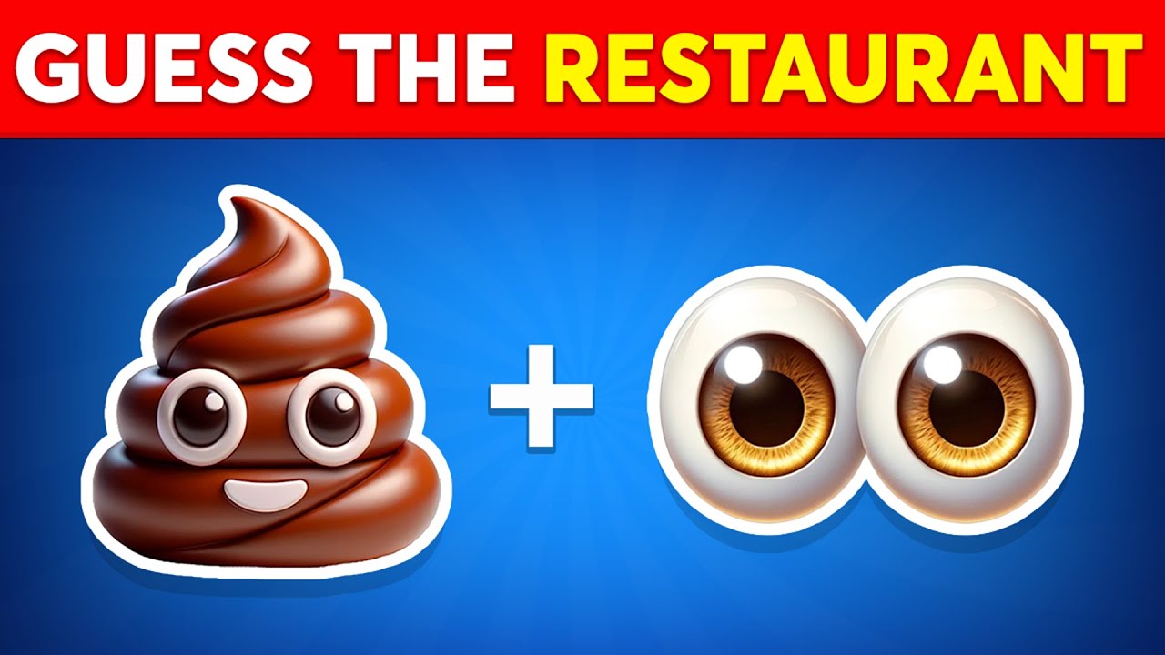 Guess The Fast Food Restaurant By Emojis? 🍕🍟 | Emoji Quiz 2026
