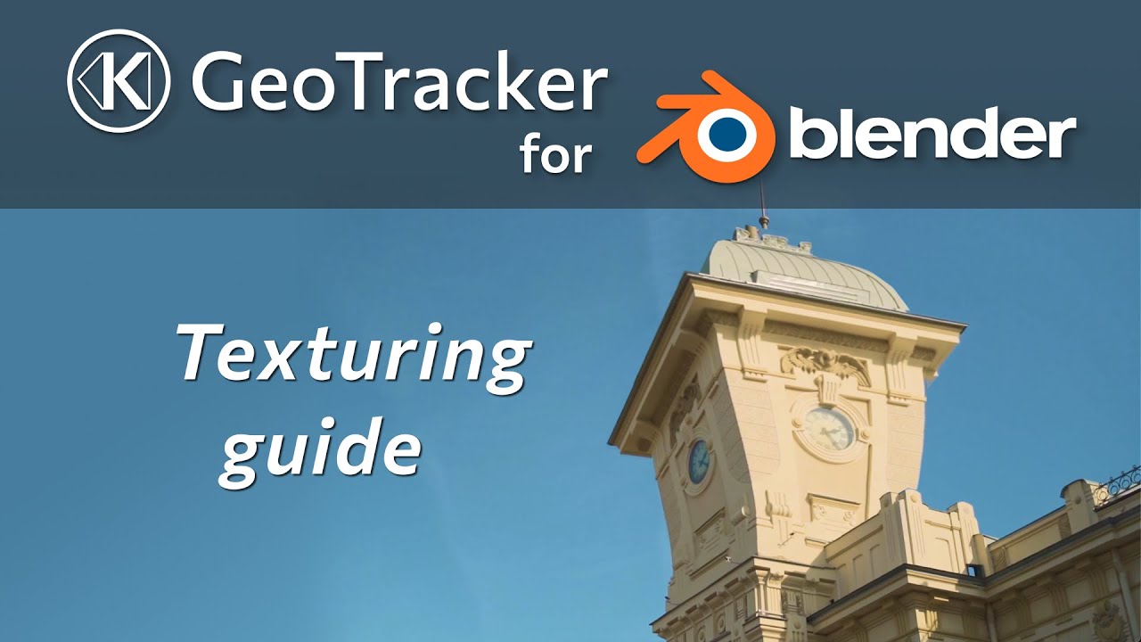 Texturing guide — GeoTracker for Blender Tutorial