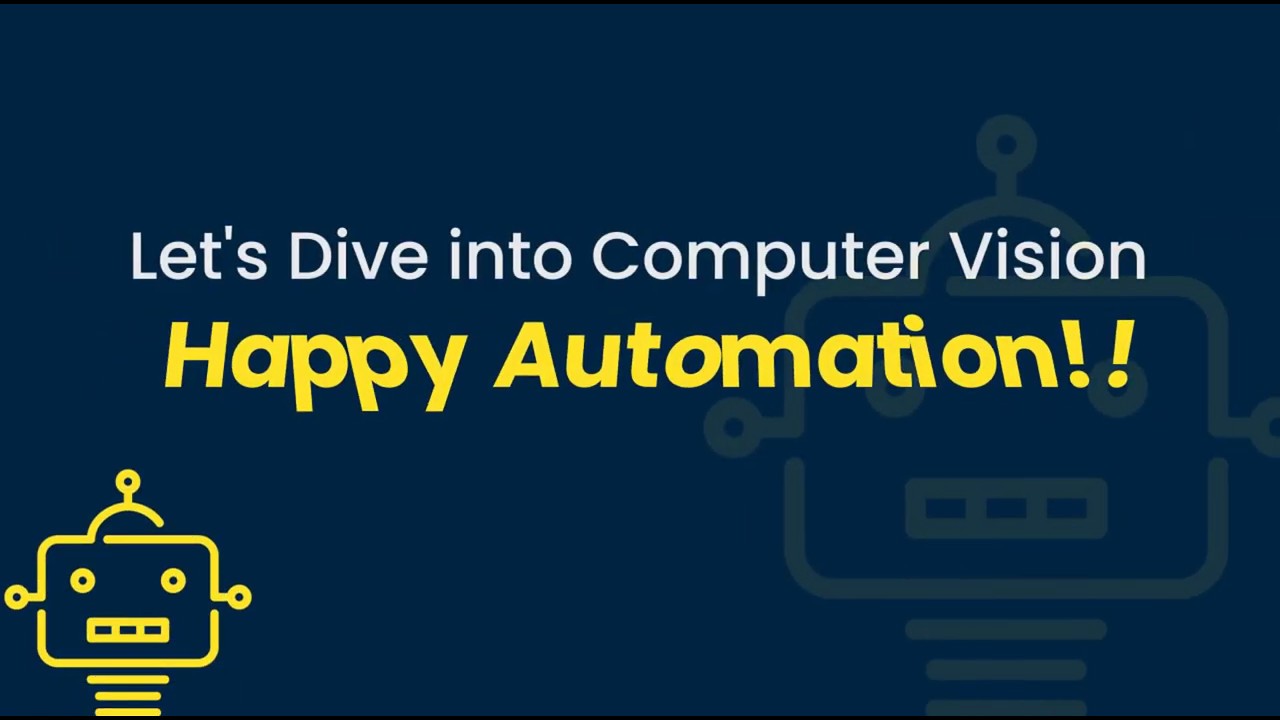 VDI Automation using computer Vision