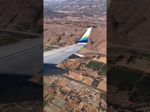 Landing on San Jose International Airport,California #shorts
