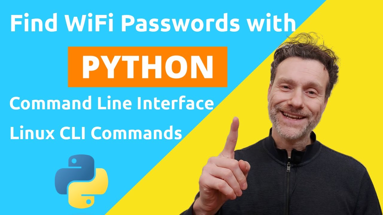 Python Tutorial: Retrieve WiFi Passwords - CLI Commands - part1