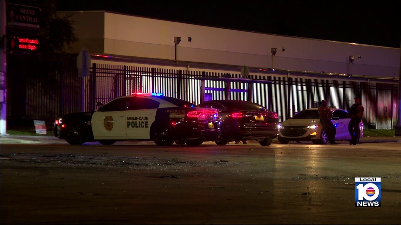 Detectives search for suspect in stolen car after shooting