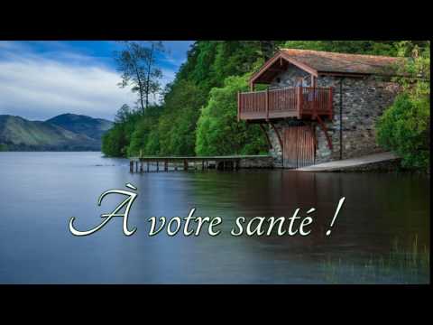 How to pronounce À votre santé in French
