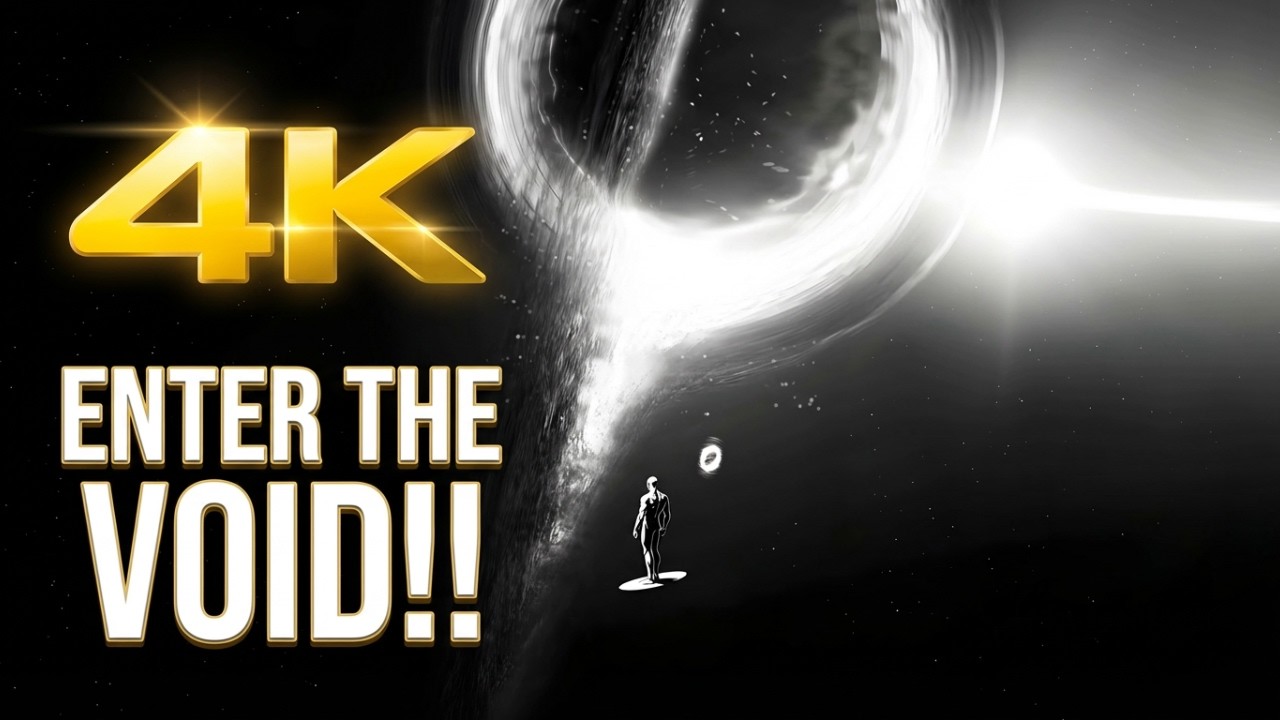 The Silver Surfer | Cosmic Void | 4K | Live Wallpaper | #marvel #silversurfer #blackhole #space