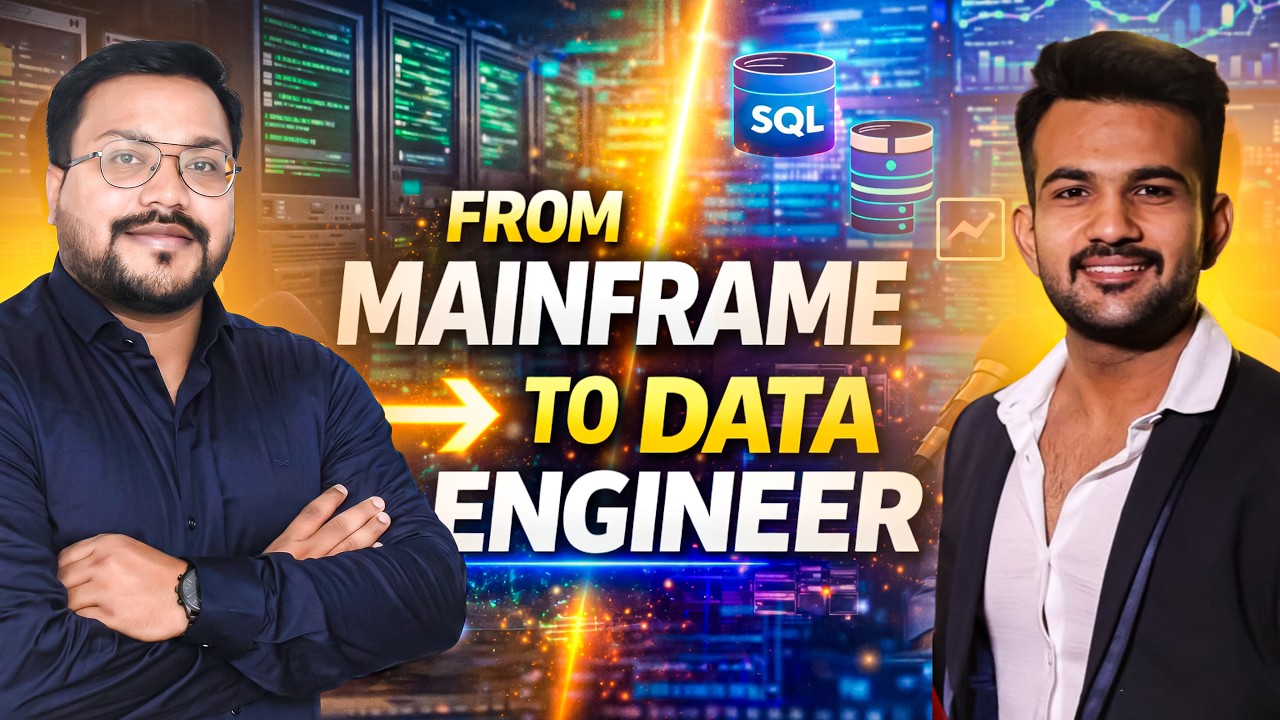 Mainframe → Data Engineer | Real Tech Career Journey | Vivek Singh Podcast #talkshow