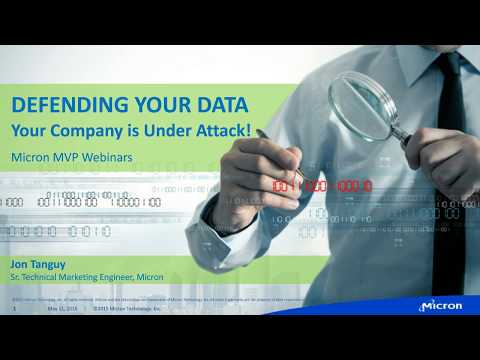 Defending Your Data: Your Company is Under Attack!
