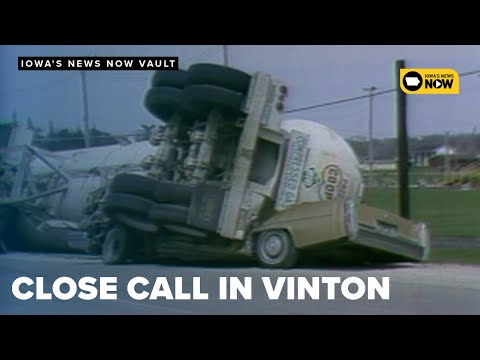Tanker Carrying Anhydrous Ammonia Crashes | The Iowa's News Now Vault - 1982