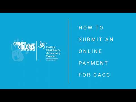 How to Submit an Online Payment for CACC