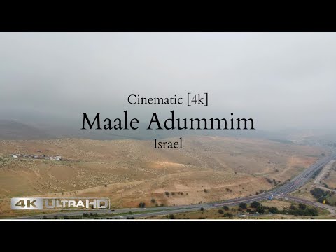 Maale adumim Hills in israel | 4K by Drone In Foggy Weather || DJI Mavic Mini 2 [Cinematic] #2