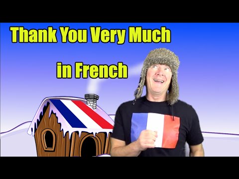 How to say "Thank You Very Much" in French Language | Learn French with Jingle Jeff