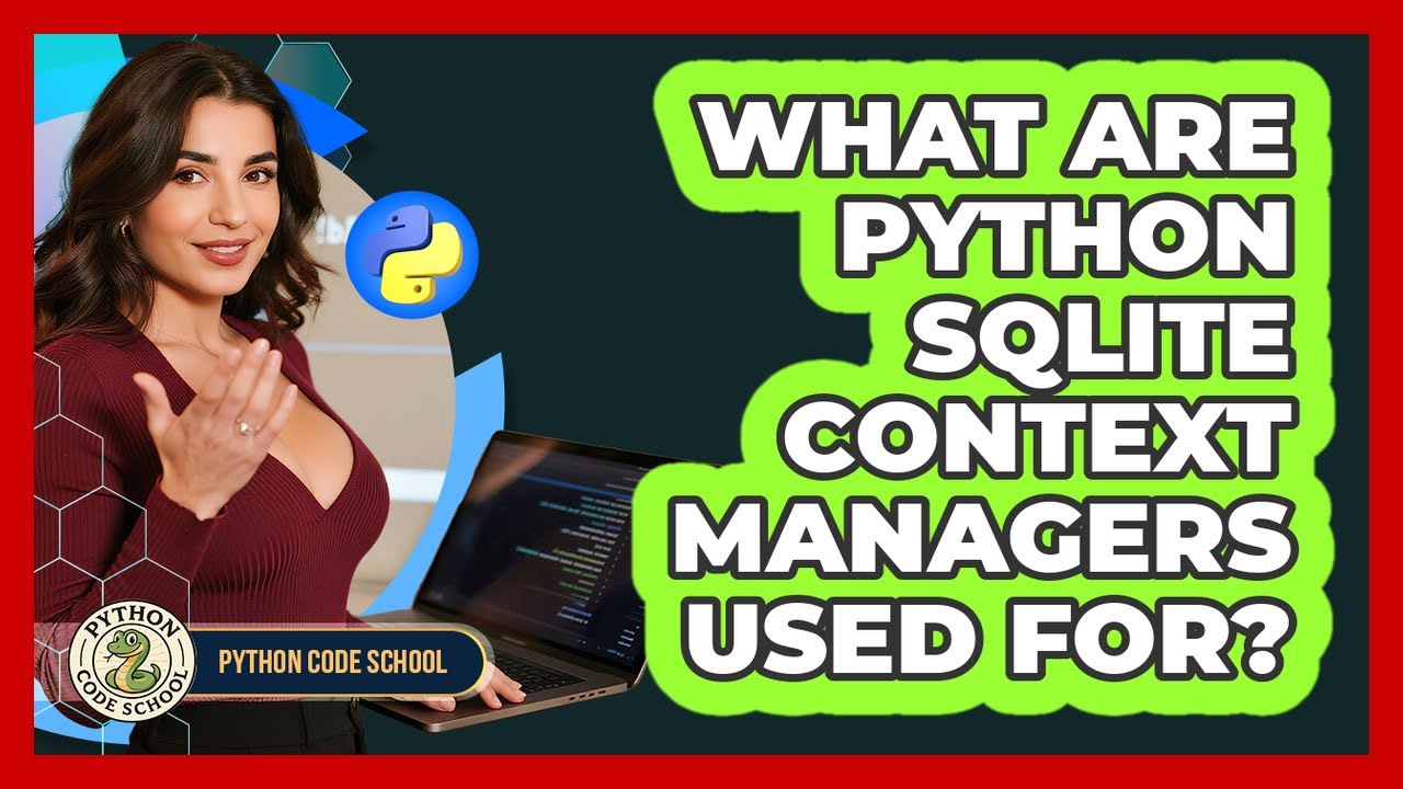 What Are Python SQLite Context Managers Used For? - Python Code School