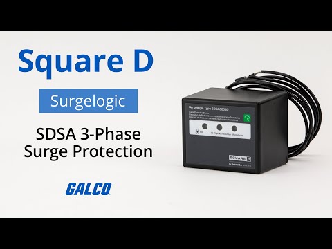 Square D's Surgelogic Series, 3-Phase Surge Protector