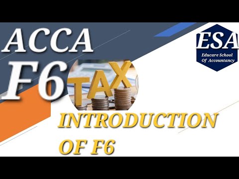 F6 INTRODUCTION TX ACCA finance act 2022