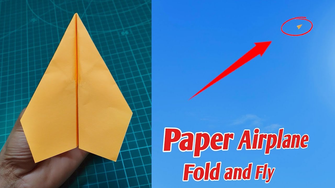 Easy Paper Planes - Simple Paper Airplane Tutorials | Origami Flying