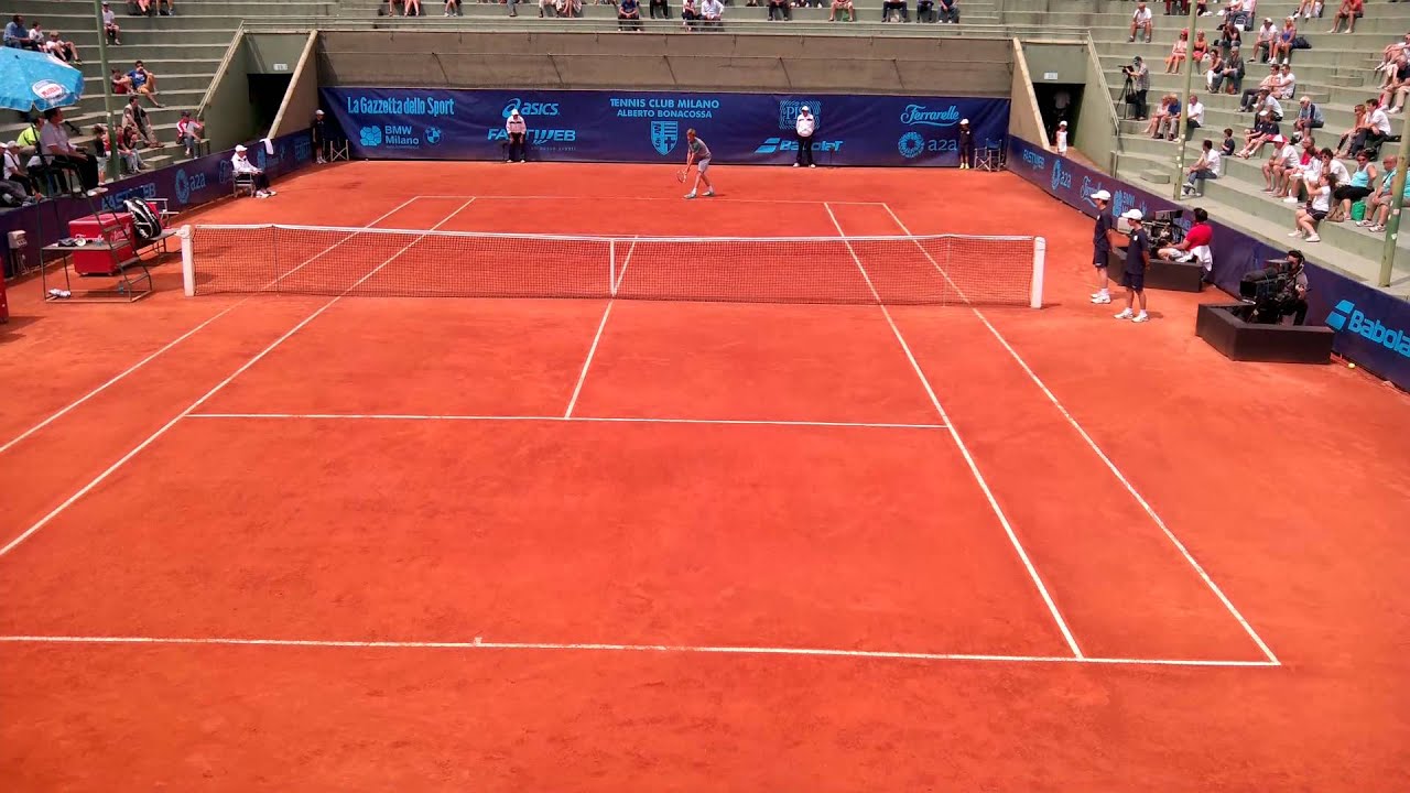 Safiullin vs Rublev at 55th Trofeo Bonfiglio