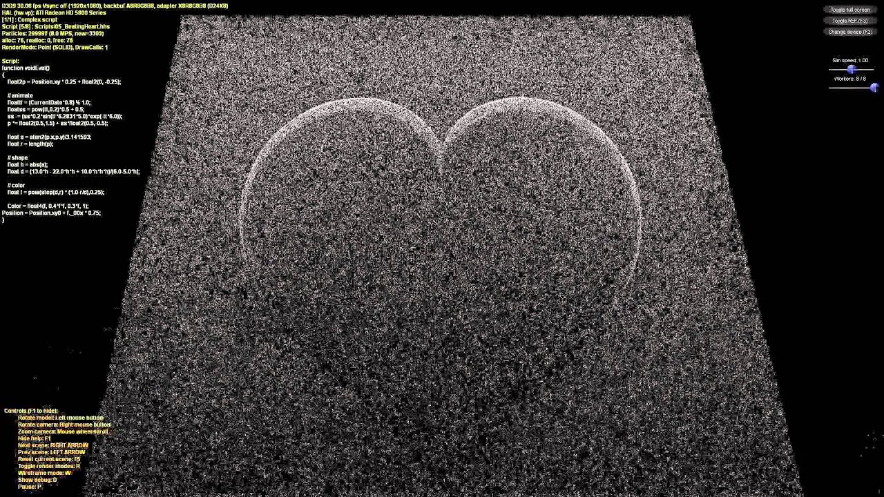 PopcornFX sample : Particle scripting