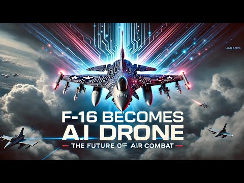 F-16 Fighter Jet Transformed into an Autonomous Drone!