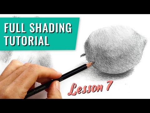 No Smudging, Just Good Shading Video Lecture - Complete Drawing Course ...
