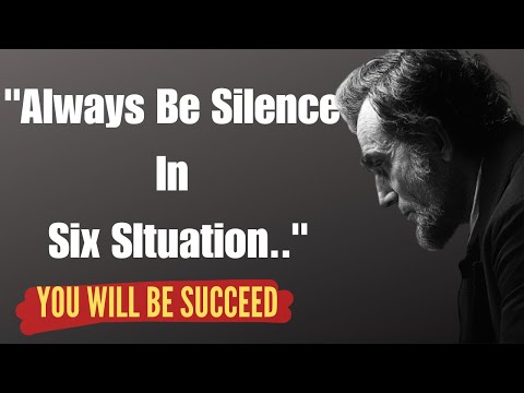 Always be silent in six situation |Inspirational Quotes|Albert Einstein Quotes| Quotes about life
